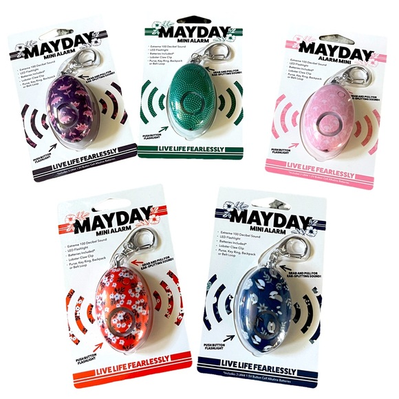 MAYDAY | Other | Mayday Mini Alarm Flashlight Keychain | Poshmark